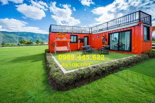 Thiết kế homestay container, nhà container giá rẻ độc đáo
